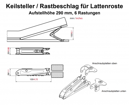 Ersatzteile Fur Lattenroste